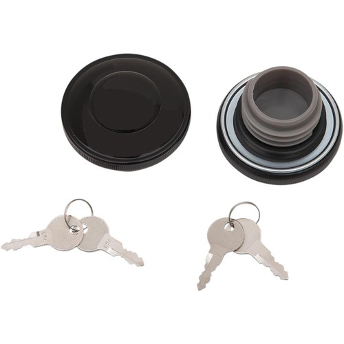 Drag Specialties Screw-In Locking Non-Vented Gas Cap - 03-0320AB-B | eBay