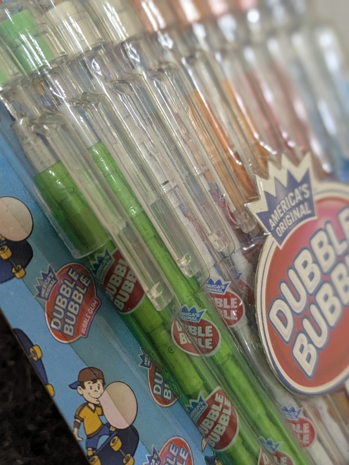 NEW Dubble Bubble Gum 10 Pack Multi-Point PENCILS Back to School ...
