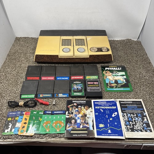 Intellivision Sears Video Game console Tested Working Game Bundle With ...