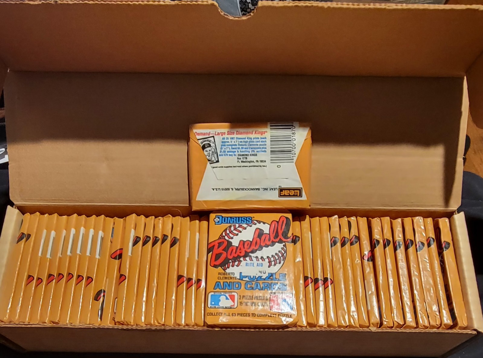 Vintage Donruss Baseball Cards wax packs 1987 (46) Packs | eBay
