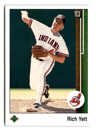1989 Rich Yett Upper Deck - Cleveland Indians | eBay