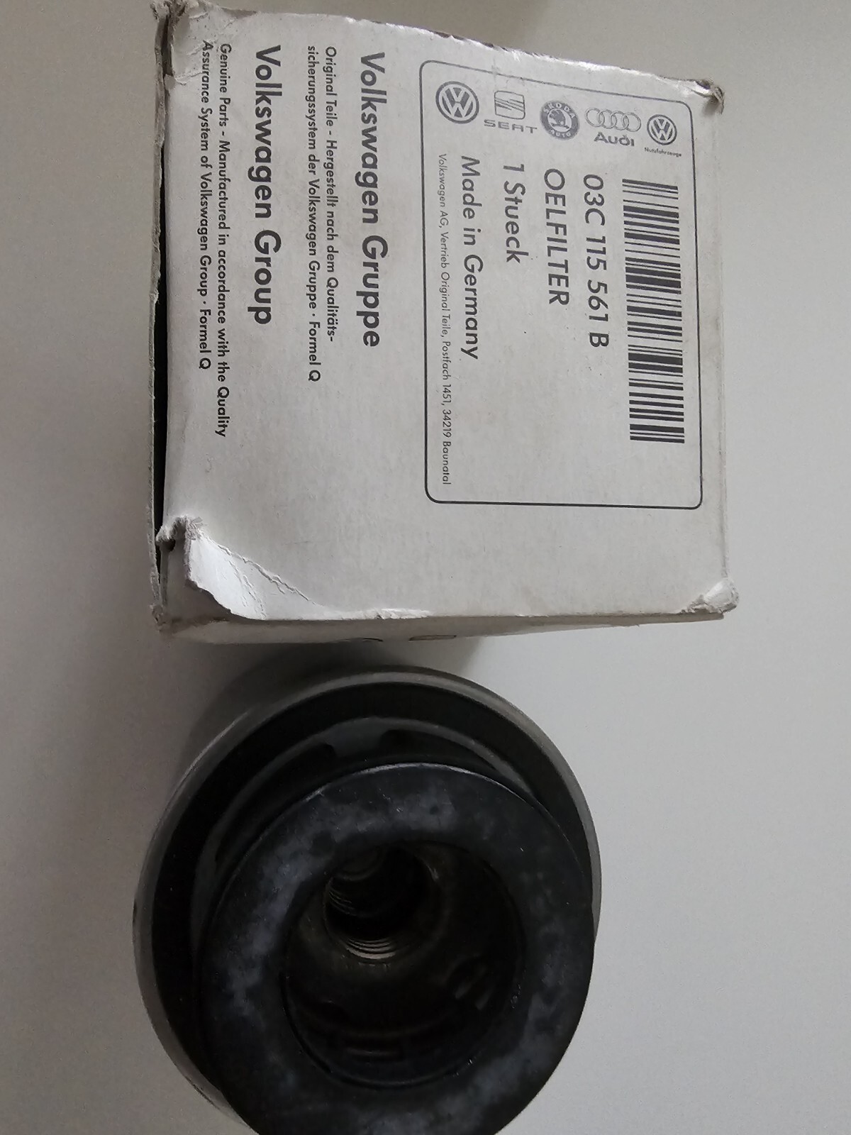 Genuine Oil Filter fits SEAT LEON 1P1 1.2/1.4 03C115561B | eBay UK