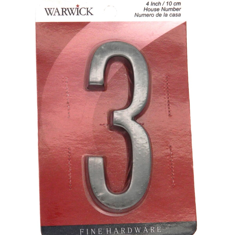 Warwick Custom Arch House Number Plaques and Bronze Address Numbers | eBay