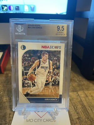 2019-20 Hoops #39 Luka Doncic BGS 9.5 Dallas Mavericks Graded | eBay