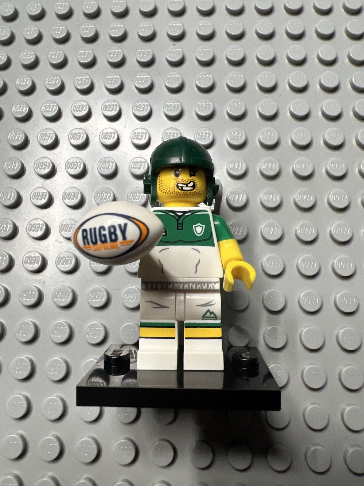 Lego Rugby Player Series 19 Collectible Minifigure COL354 CMF Complete ...