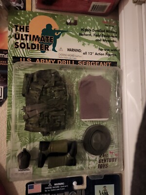 21st Cent. Toys The Ultimate Soldier US Army Drill Sergeant NEW SEALED ...