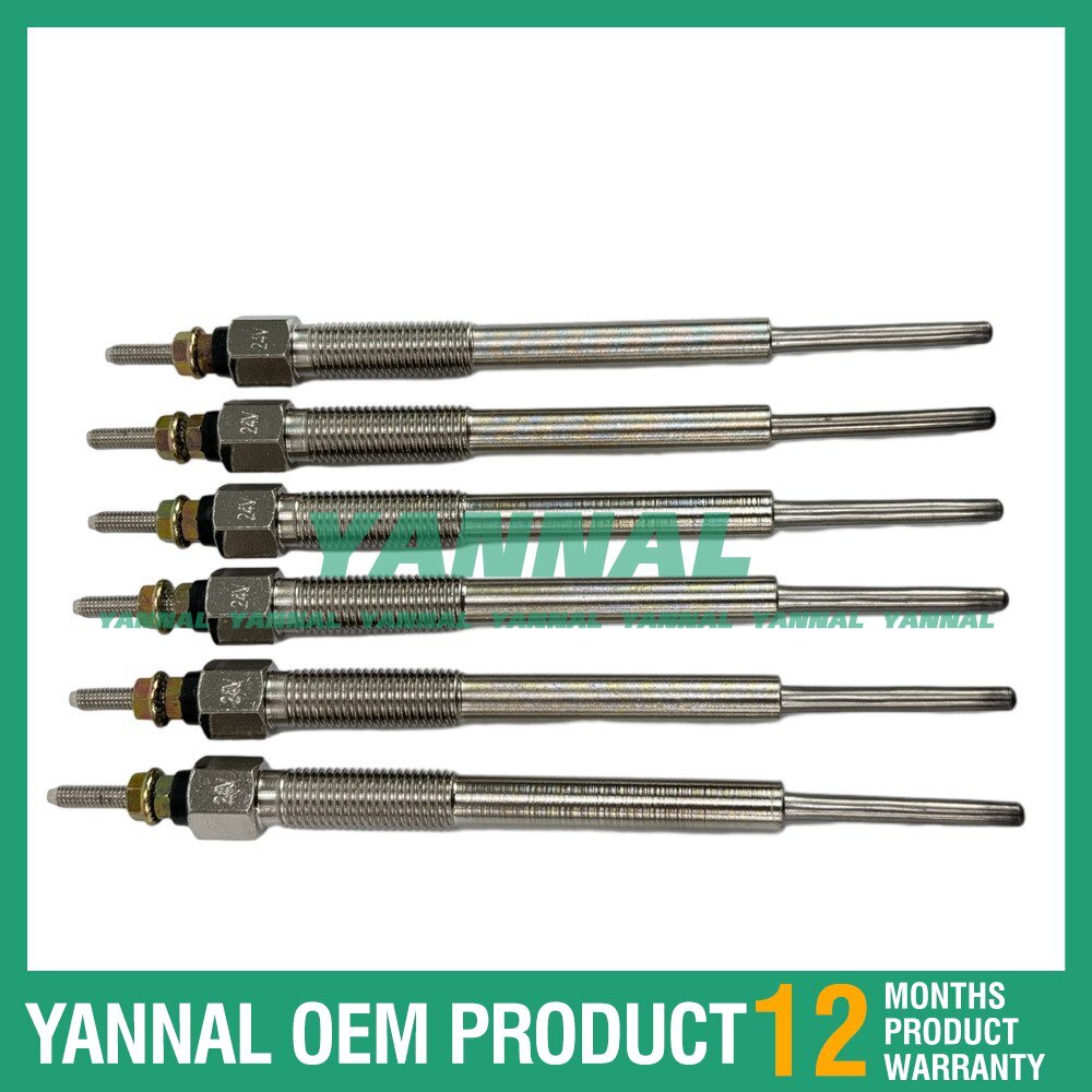 Glow Plugs 8976000960 For ISUZU NPR NQR NRR NPR-HD 4HK1 5.2L Diesel Set ...