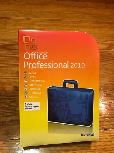 Microsoft Office Professional 2010 Retail FULL VERSION New 5/Computer ...