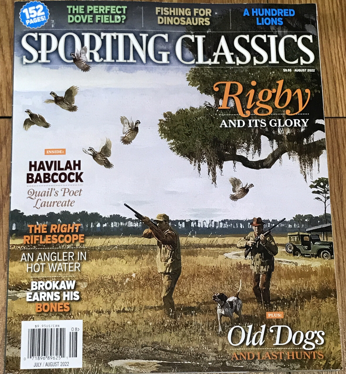 Sporting Classics Magazine July August 2022 Hunting Rigby | eBay