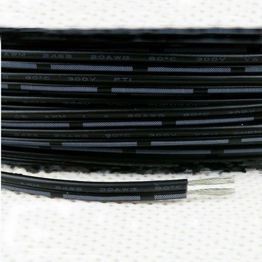 16AWG-28AWG 2-Core UL 2468 Automotive Auto Stranded Ribbon Parallel ...