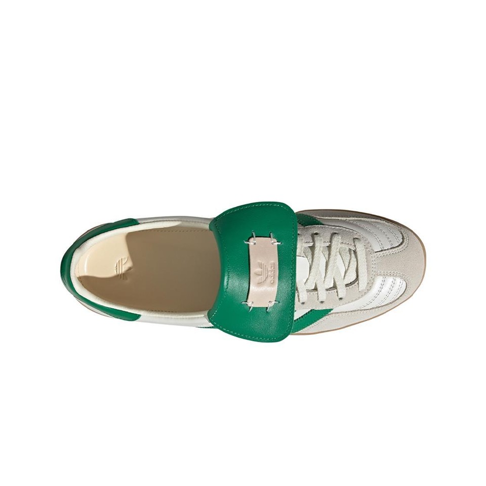 Adidas x Foot Industry Gazelle Indoor Off White Green ID3518 [Men SZ ...