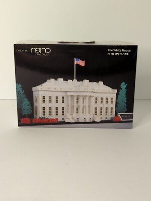THE WHITE HOUSE Paper Nano Kawada Laser Cut Paper Model Kit PN125 NEW ...