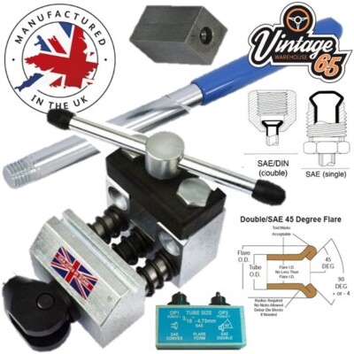 Bond UK Brake Tool Kit Bond UK Hand-Held Brake Pipe Flaring Tool - 3/16 ...