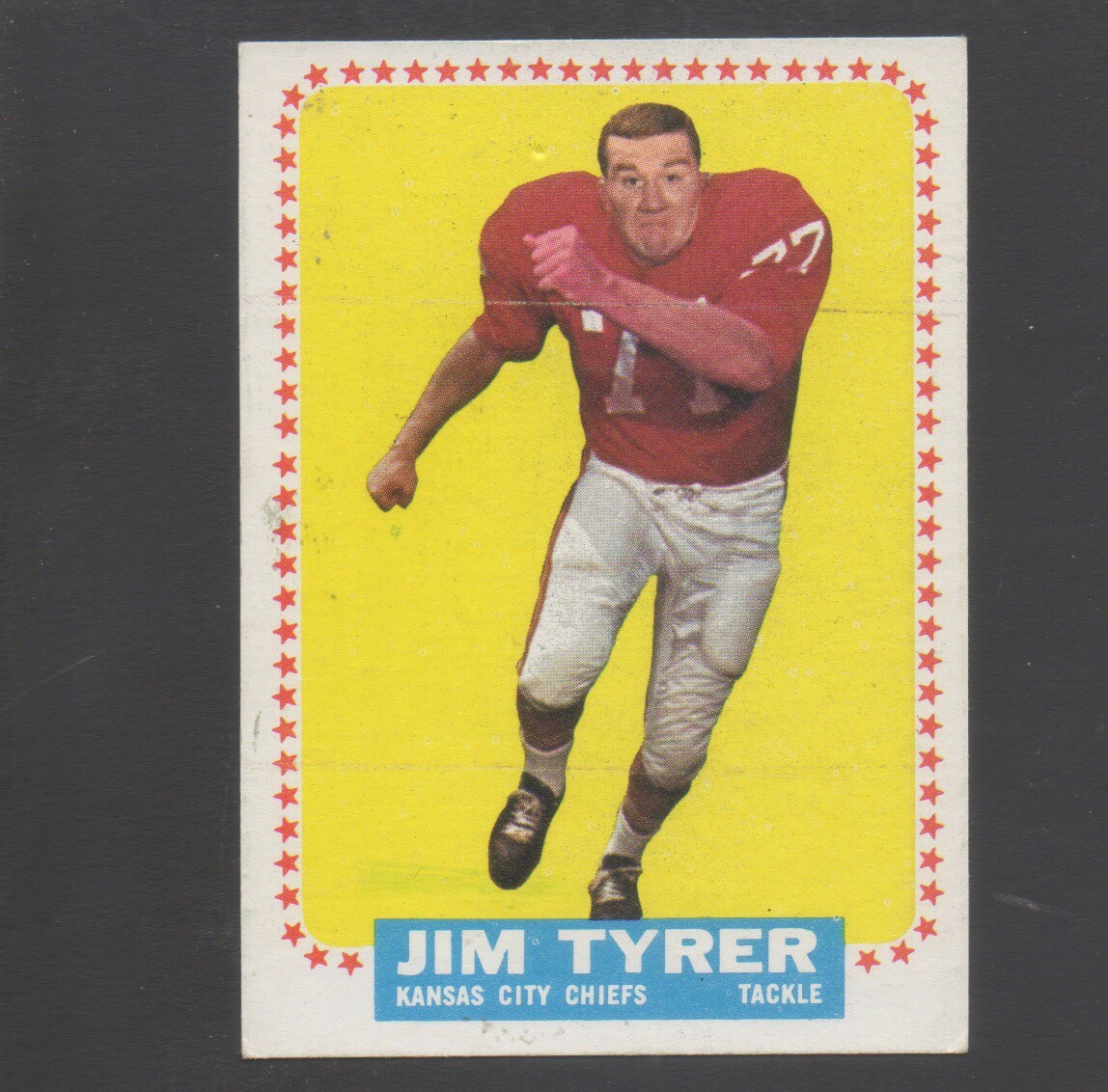 1964 Topps Football Card #108 Jim Tyrer-Kansas City Chiefs Ex Card | eBay