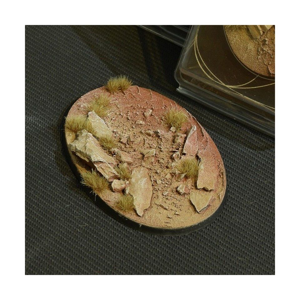 Gamers Grass Finished Bases Badlands Base - Oval 105mm Pack New | eBay