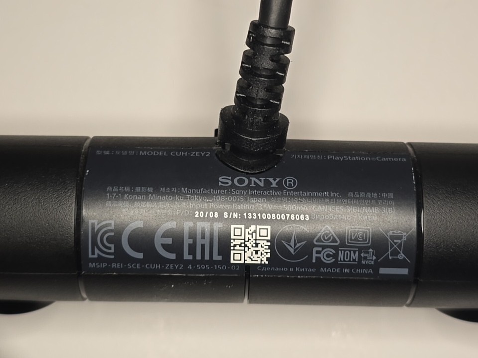 Sony PlayStation 4 PS4 VR Camera V2 Motion Sensor w/ Stand CUH-ZEY2 ...