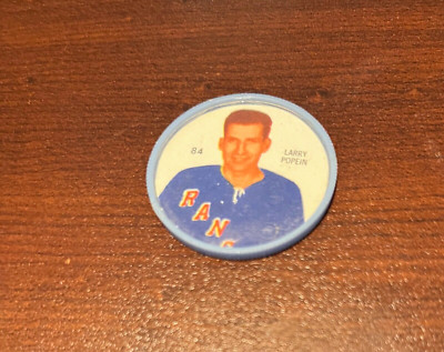1960-61 Shirriff Salada Coin #84 Larry Popein New York Rangers | eBay