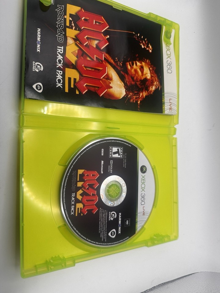 Rock Band Microsoft Xbox 360, 2007, Complete with Manual A9 | eBay