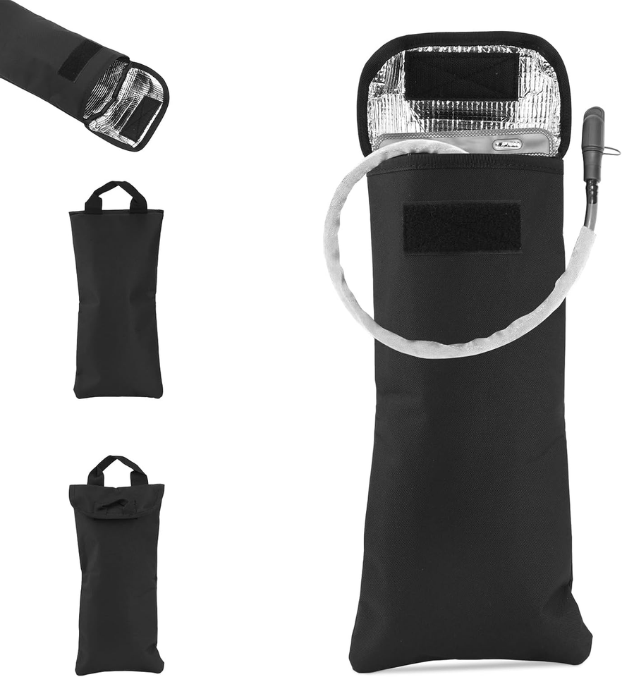 Water Bladder Insulator Bag, Black Oxford Cloth Hydration Insulation ...