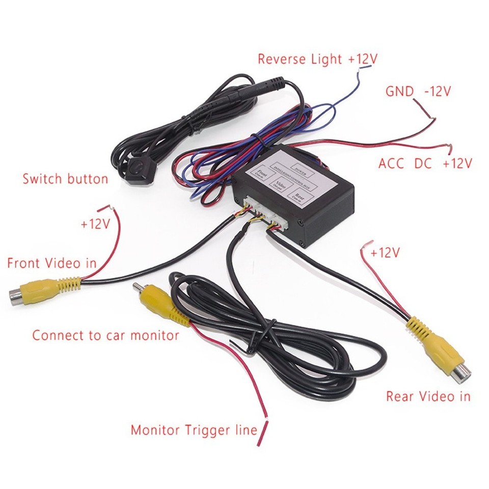 Camera Control Box Auto Switch Box 12V Voltage High Universality ...