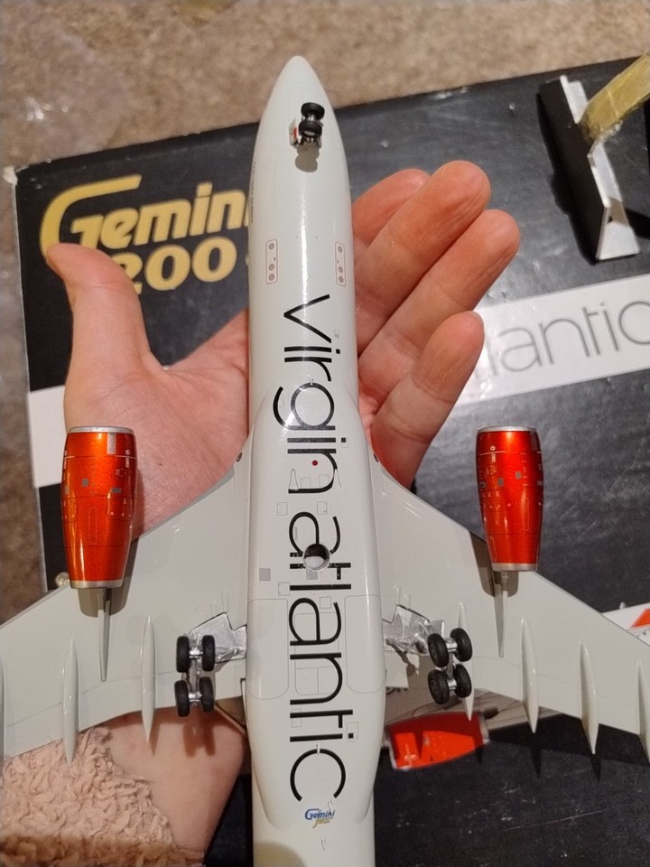 Gemini Jets 200 Virgin Atlantic Airbus A330-300 Diecast 1:200 Scale ...