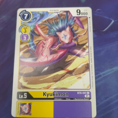 Digimon CCG New Awakening Kyukimon BT8-041C | eBay
