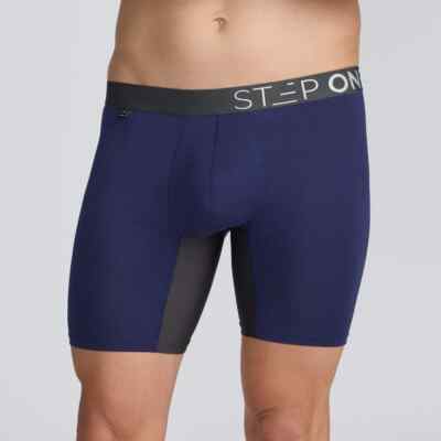 Step One Men's Bamboo Underwear TRUNK Size 6XL Colour Black Pack of 4 ...