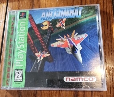Air Combat PlayStation 1 Greatest Hits PS1 Complete- No Scratches NICE ...
