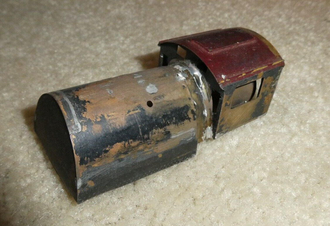 Vintage HO Scale Japan Brass Steam Locomotive Body Shell 3 1/4" Long | eBay