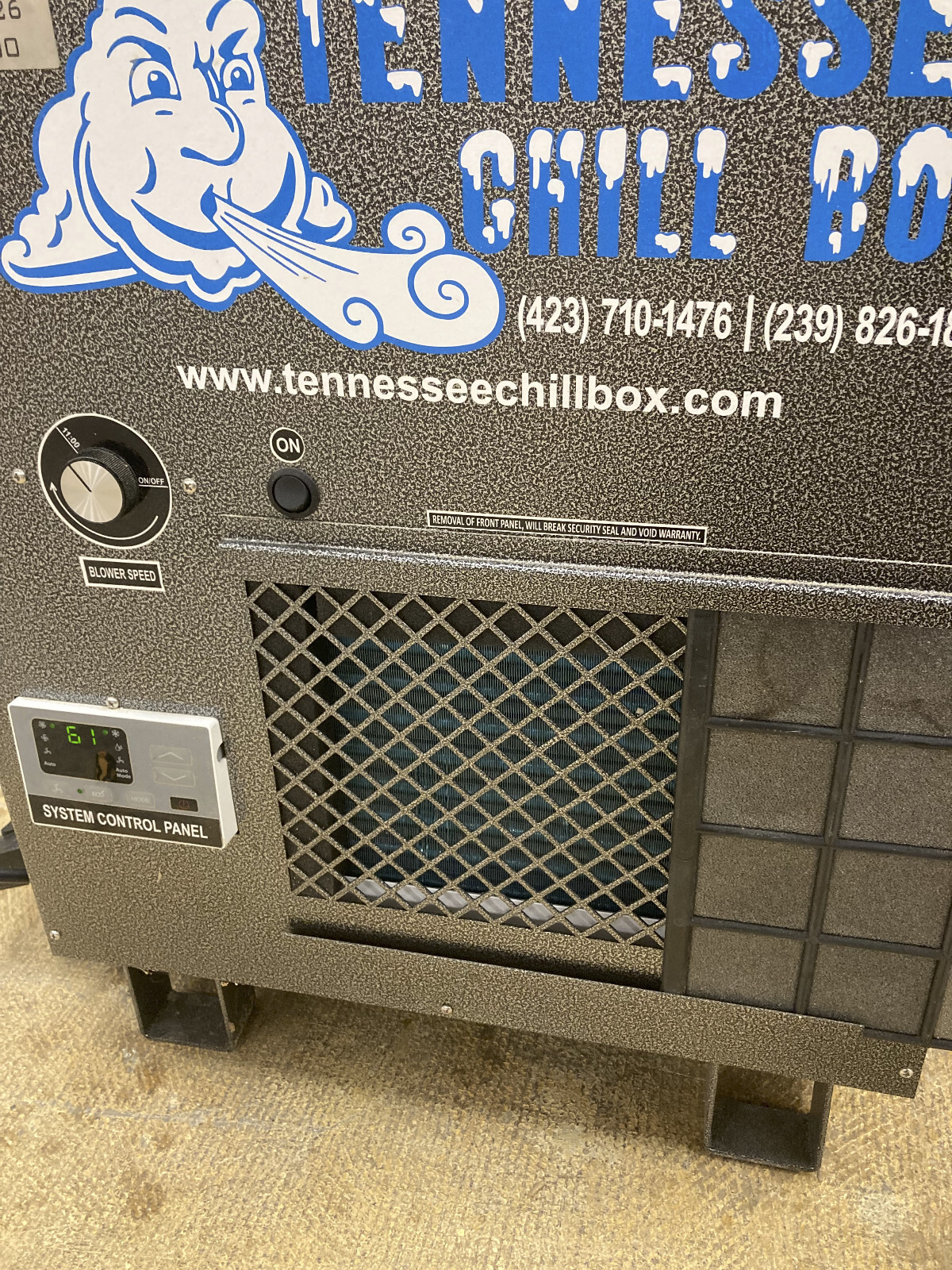 Tennessee Chill Box Breathable Air Unit -Lightly Used- Portable Air ...