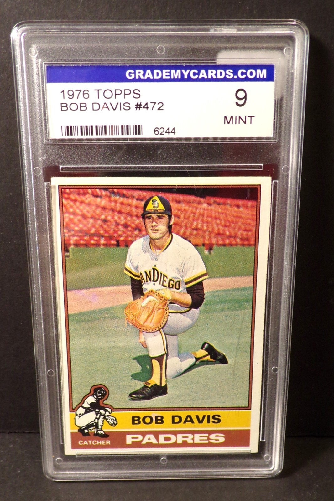 1976 Topps #472 Bob Davis San Diego Padres Mint | eBay