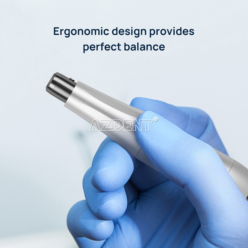 5X Dental Hygiene Prophy Air Motor Handpiece 4Holes With Nose Cones 360 ...