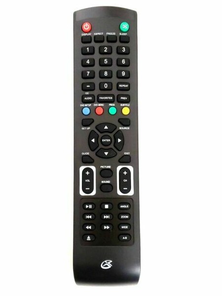 Original GPX TV Remote Control Tde1982 Version 5 for sale online | eBay