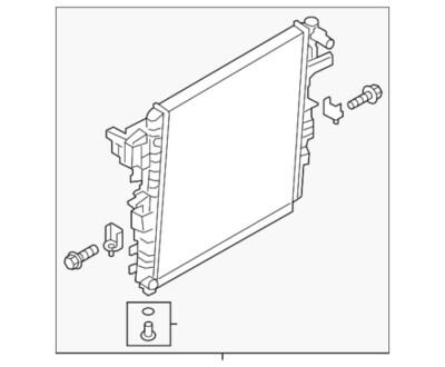 21410-1LA0A Nissan Radiator assy 214101LA0A, New Genuine OEM Part | eBay