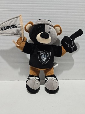 Las Vegas Raiders NFL Plush Bear 13" Forever Collectables Football | eBay