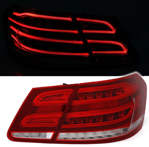 CLEAR LED LIGHT BAR REAR TAIL LIGHTS LAMPS FOR MERCEDES E CLASS W212 ...