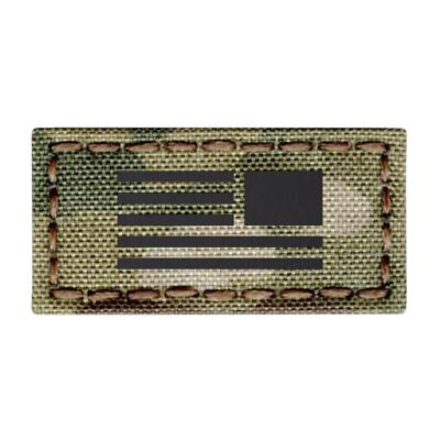 IR mini patch 1x2 USA flag Backwards Reversed multicam morale IFF ...