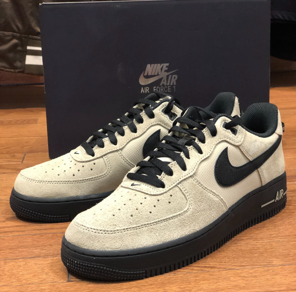 *NEW* MEN Nike Air Force 1 Low '07 LV 8 Desert Khaki / Black (HV6526 ...