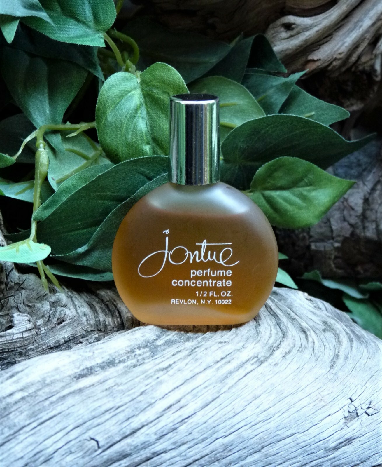 Vintage Revlon Jontue Perfume Concentrate Splash 1/2 Ounce Frosted ...