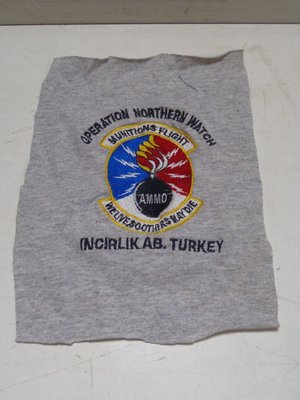 Operation Northern Watch Patch Munitions Flight Ammo Military | eBay