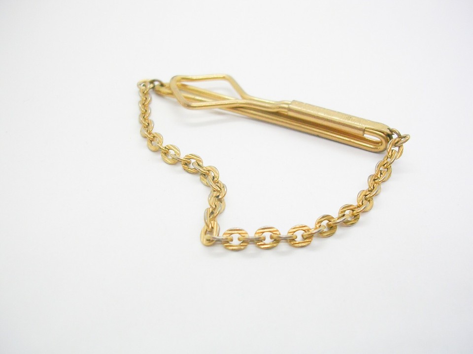 Vintage Swank Tie Chain simple Necktie Accessory Men Wedding Formal ...