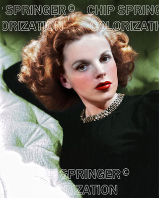 JUDY GARLAND in PRESENTING LILY MARS #2 | 8x10 COLOR Photo by CHIP ...