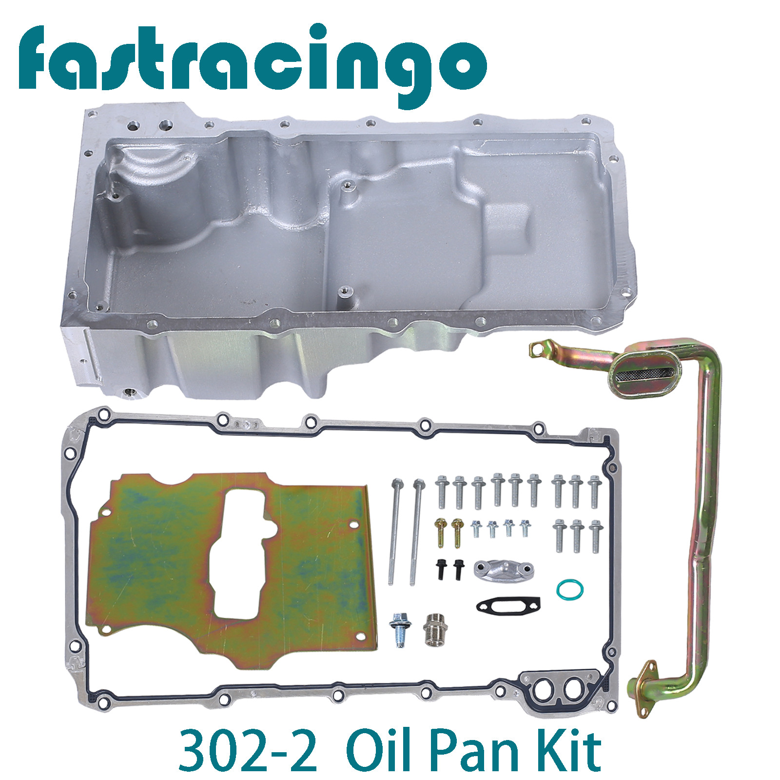 302-2 Engine Oil Pan Kit Low Profile for LS1 LS2 LS3 4.8L 5.3L 5.7L 6 ...
