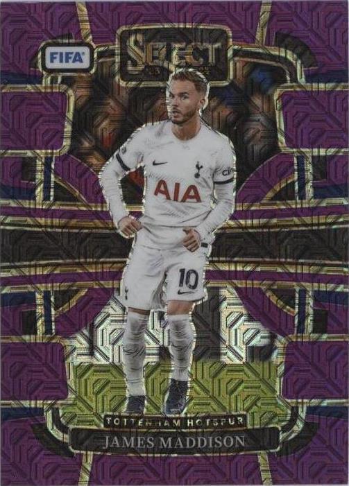2023-24 Panini Select FIFA - Terrace James Maddison #21 Purple Mojo ...
