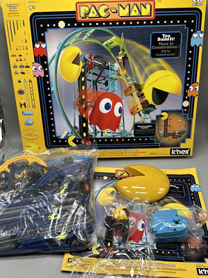 KNEX Pac-Man Roller Coaster Building Set New Sealed Pieces Open Box | eBay