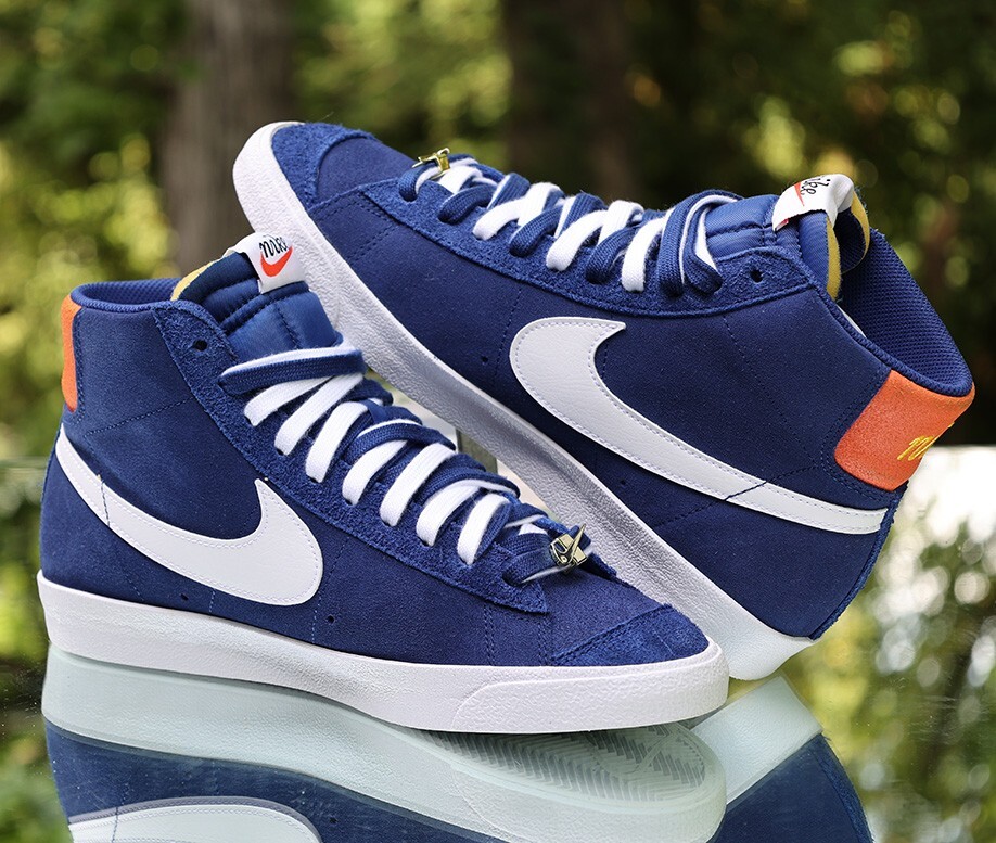 Nike Blazer Mid 77 First Use Deep Royal Blue Mens Size 10 Custom DC3433 ...