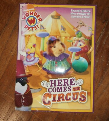 Here Comes the Circus Wonder Pets Nickelodeon sticker activity pad | eBay