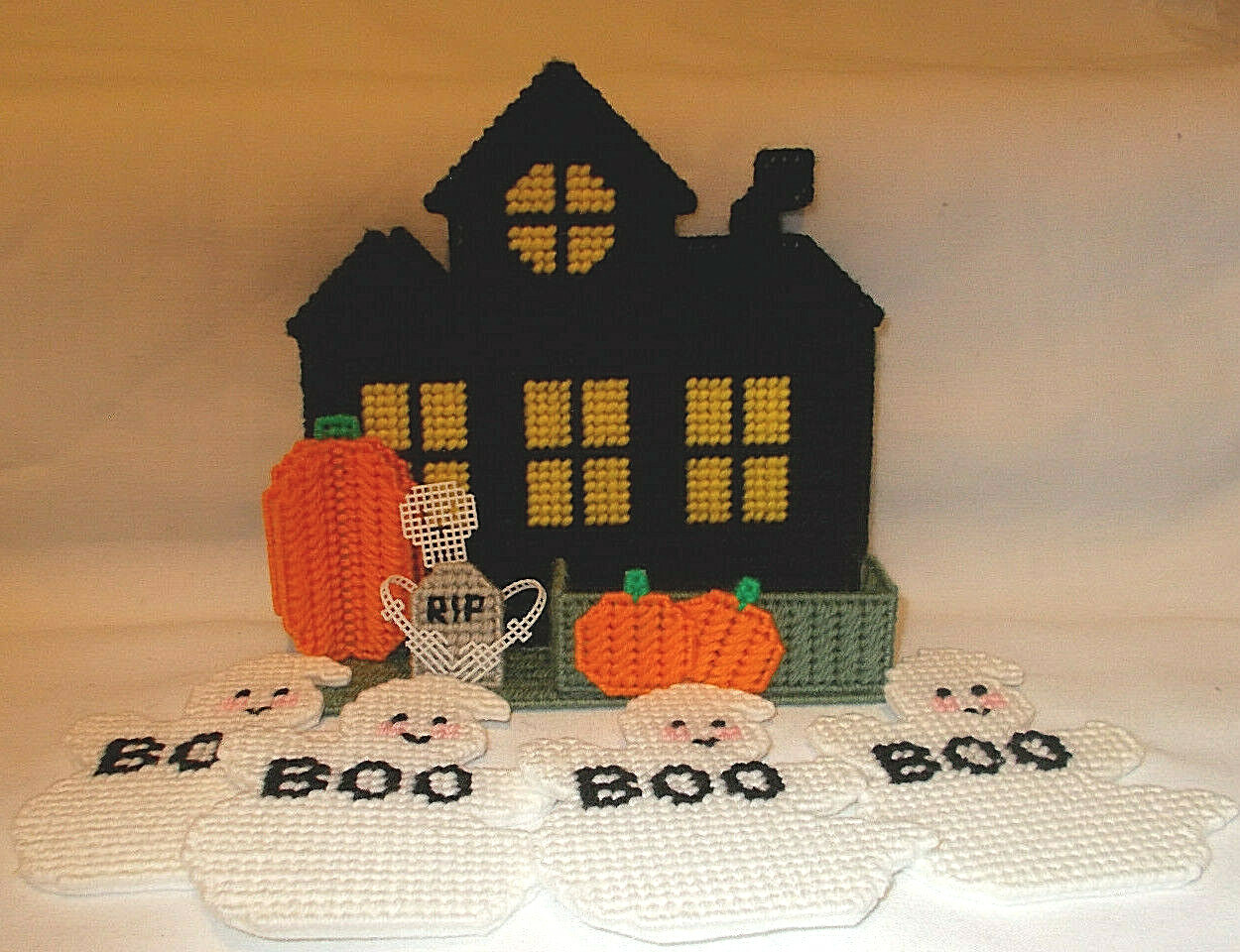 Handmade Plastic Canvas Coaster Sets | eBay