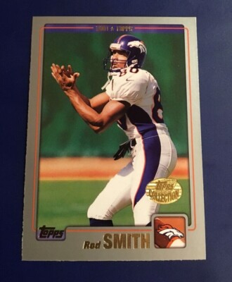 2001 Topps Gold Collection # 4 ROD SMITH Denver Broncos Missouri ...
