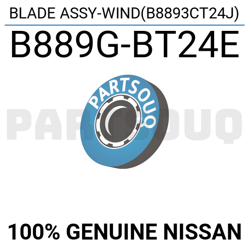 B889GBT24E Genuine Nissan BLADE ASSY-WIND(B8893CT24J) B889G-BT24E | eBay